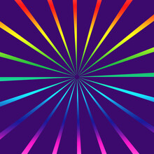 Rainbow Pride Star Sunburst Free Stock Photo - Public Domain Pictures