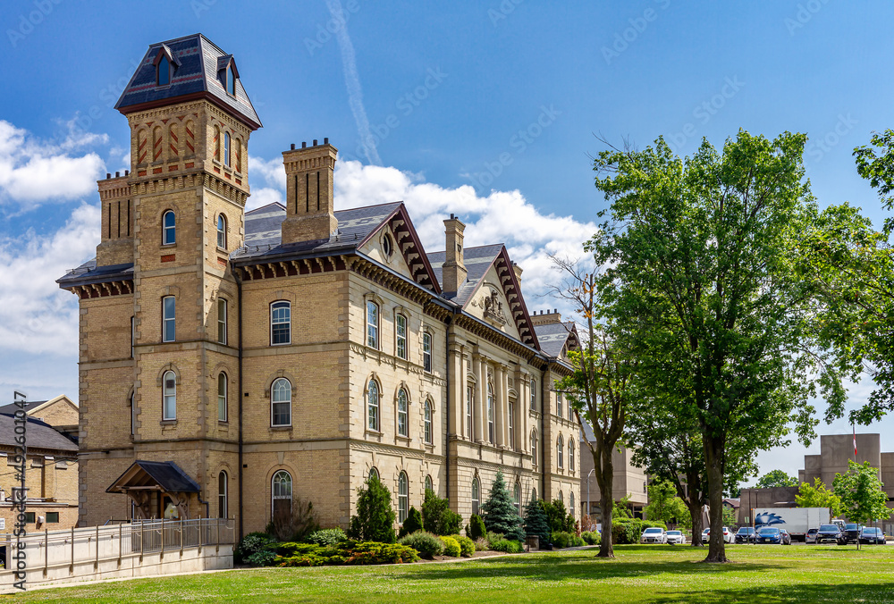 Brant County Courthouse in Brantford, On, Canada. Designed in the Greek ...