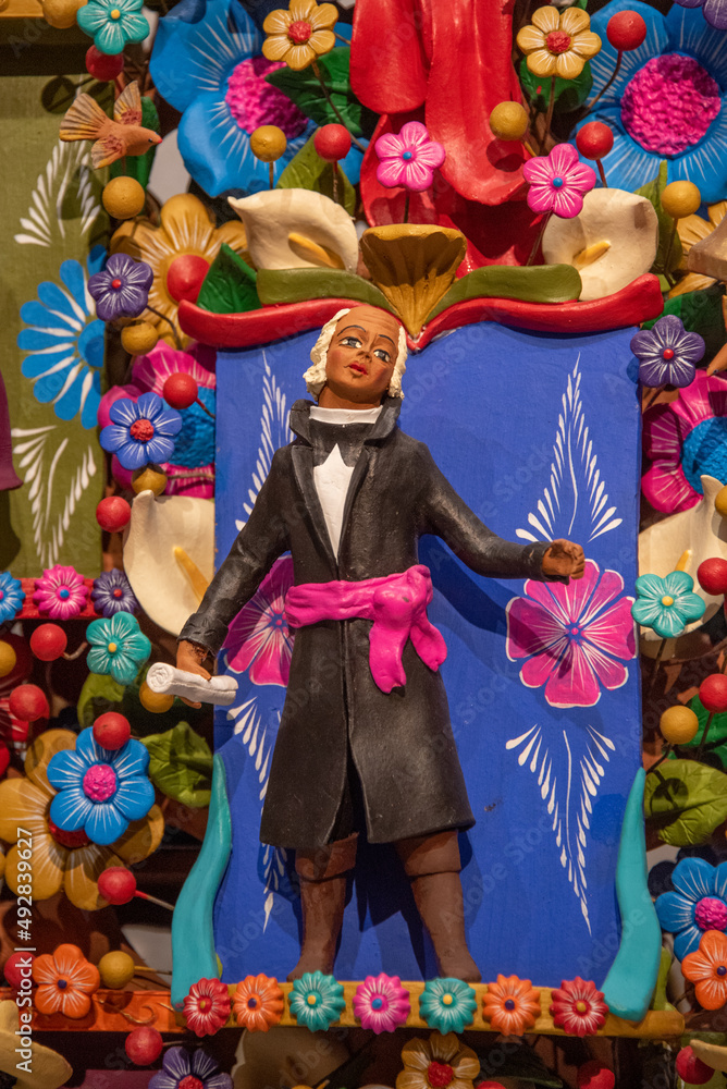 representative figures of the war of independence of Mexico, heroes ...