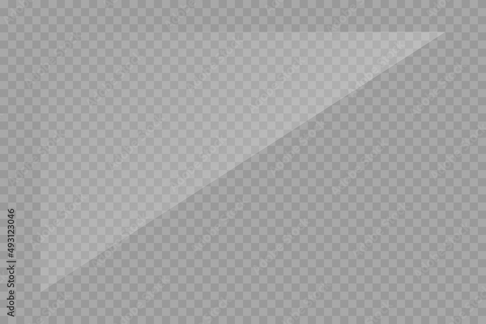 Realistic glare on glass, phone, tablet, monitor, screen on a ...