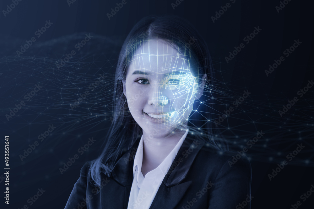 Face Detection Ai Technology Facial Recognition Security User