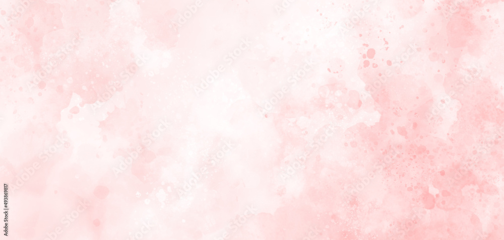 pink watercolor background abstract texture with color splash design ...