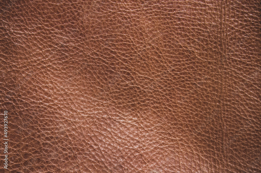 Old brown genuine leather texture background. Empty luxury classic ...