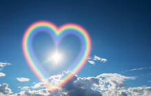 Heart Rainbow Free Stock Photo - Public Domain Pictures