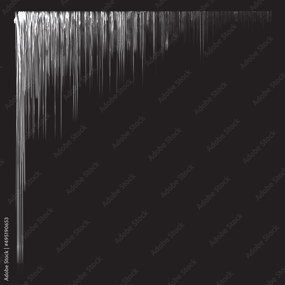 Sound, music equalizer, EQ. Random lines chart, graph. Soundtrack ...