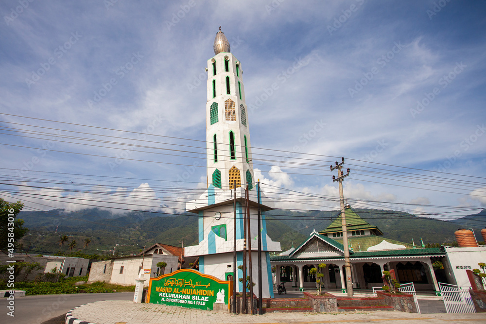 The Al Mujahidin Mosque became one of the landmarks and icons of Palu ...