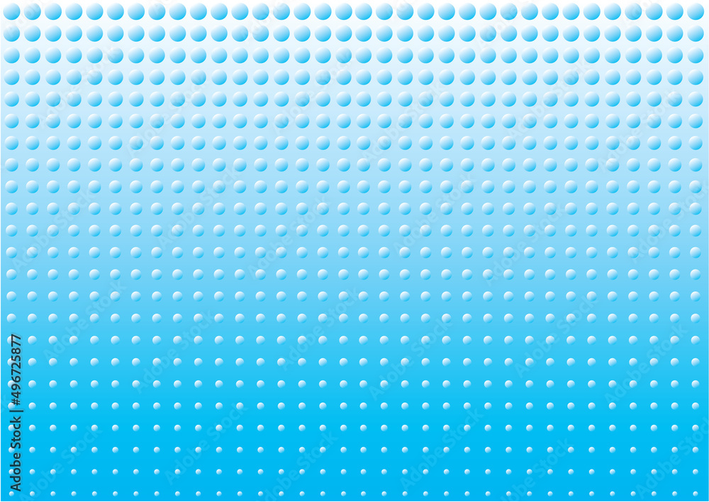 Stock-Vektorgrafik „Water background with regular pattern of water drops halftones. Drops and ...