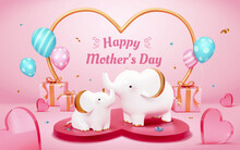 Mother's Day Elephant Free Stock Photo - Public Domain Pictures