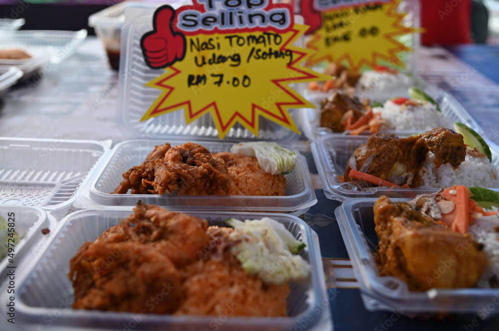 Kuching, Sarawak Malaysia - April 5th 2022:The Malay Ramadan Bazaar ...