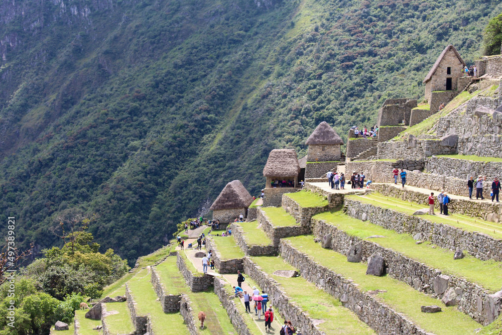Ruinas Incas Machu Picchu Perú Stock Photo | Adobe Stock
