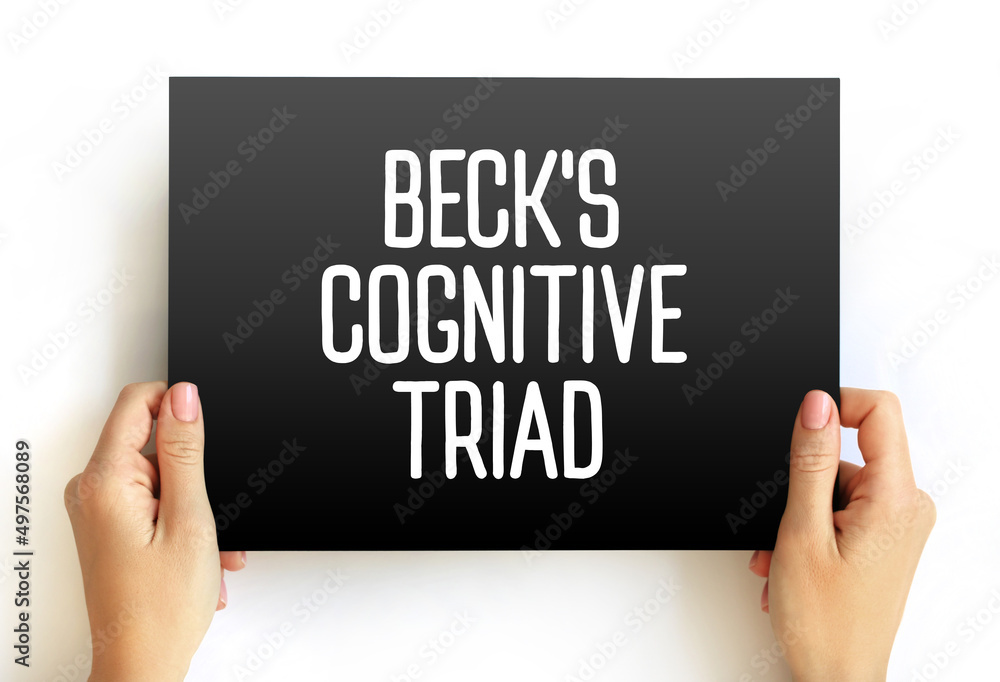 Beck's cognitive triad - cognitive-therapeutic view of the three key ...