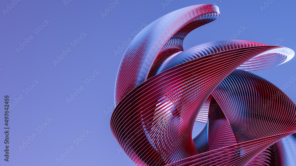 Parametric abstraction. Stock Photo | Adobe Stock