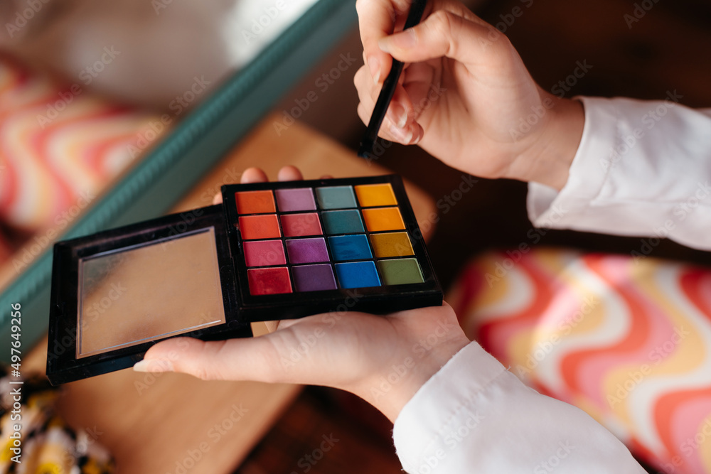 Makeup color palette Stock Photo | Adobe Stock