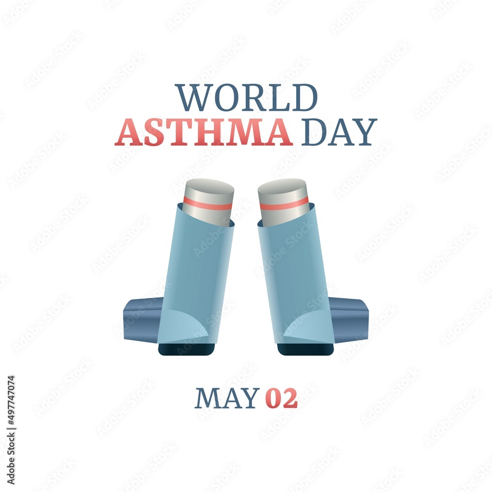 vector graphic of world asthma day good for world asthma day ...