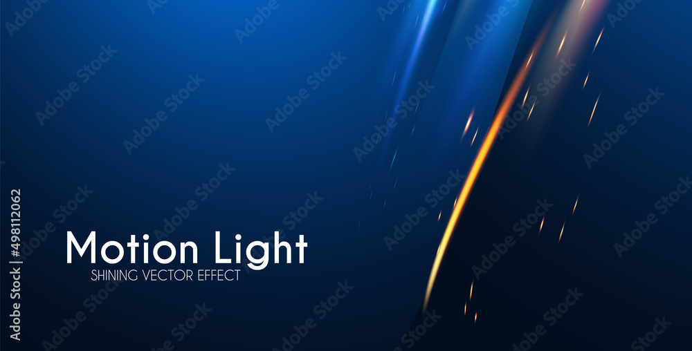 Morion light effect. Shining magic background with fire effect ...