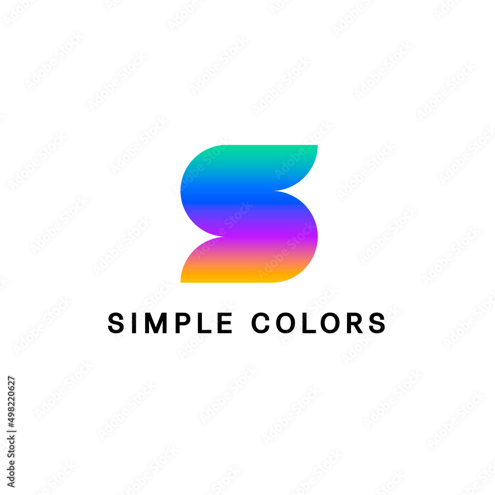 Vector logo design template for business. Letter S. Stock Vector ...