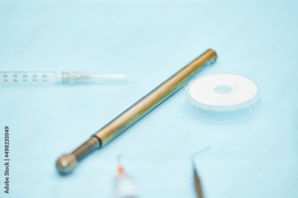 Ophthalmology laser microscope operation. Doctor surgery equipment in ...