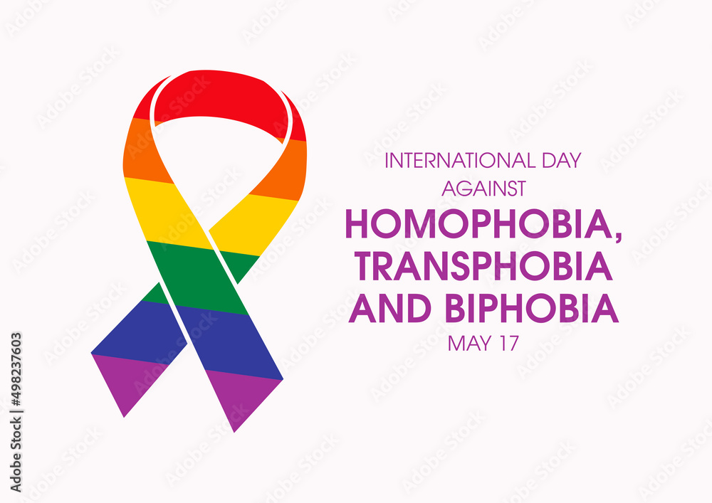 Vector de Stock International Day Against Homophobia, Transphobia and ...