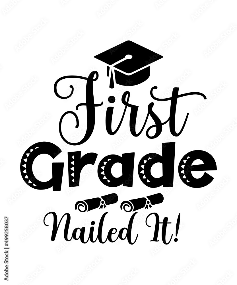 Vector de Stock Graduation Svg Bundle, Graduation Shirt Svg, Graduation ...