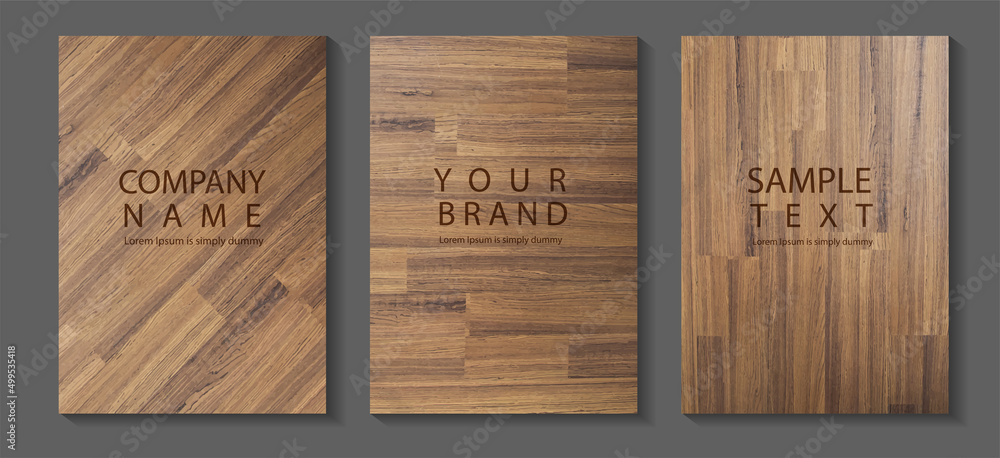 Vector Seamless wood floor texture, hardwood floor. in A4 size for ...