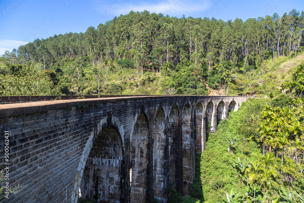 Nine arch bridge in Sri Lanka Stock Photo | Adobe Stock