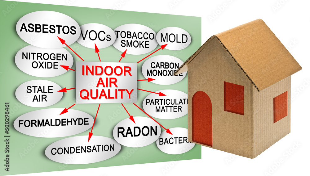 Layout about the most common dangerous domestic pollutants we can find ...