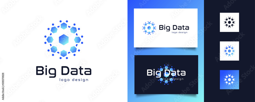 data center logo design