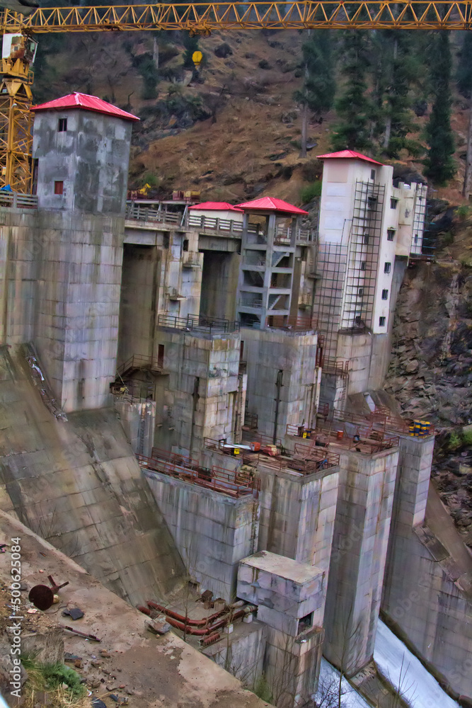 Indian hydropower, Construction of giant hydroelectric dam on Parvati ...