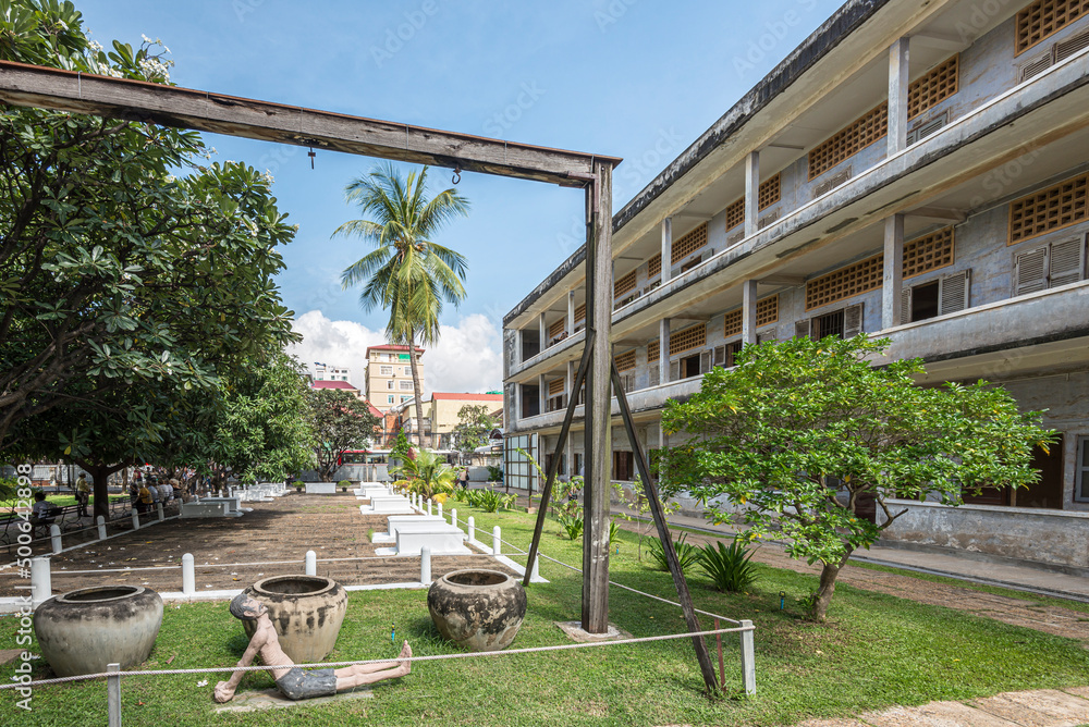 Stock-Foto „S21 Prison, Phnom Penh, Cambodia“ | Adobe Stock