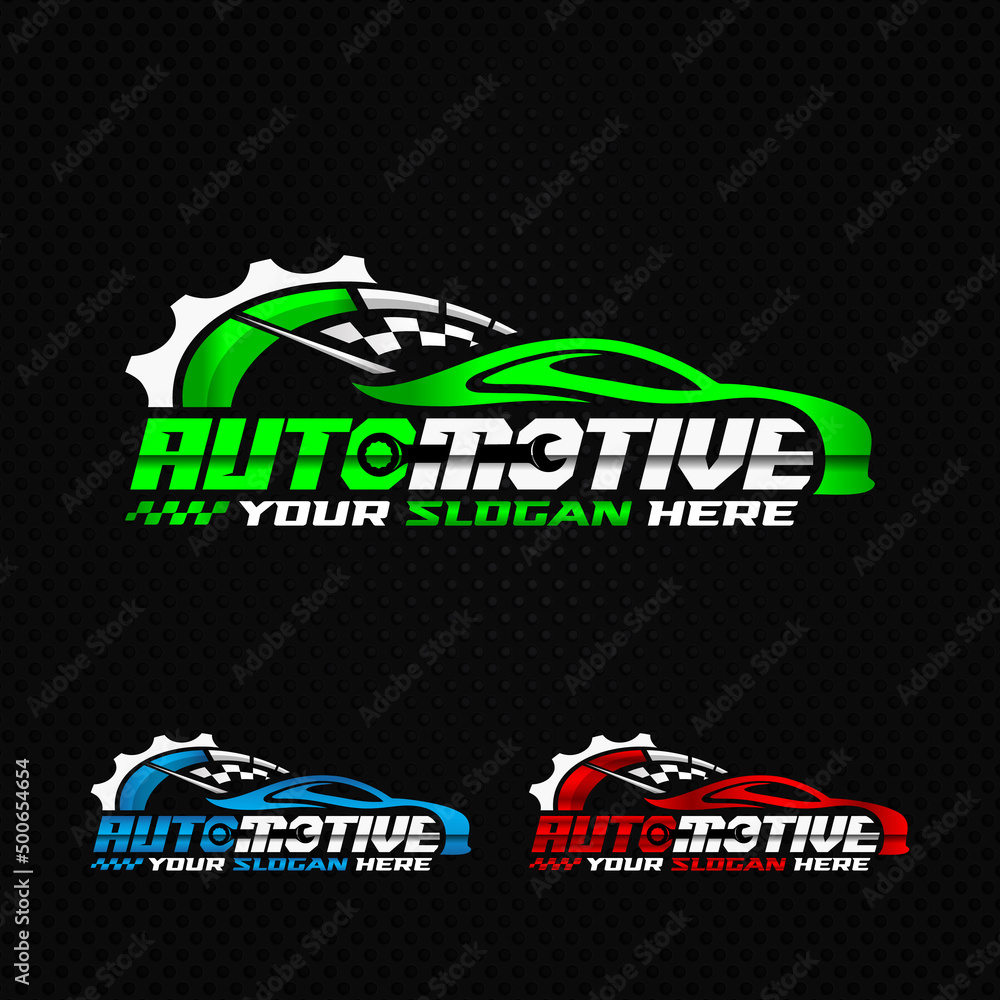 Automotive Company Logo. Car Garage Logo. Auto repair logo, auto ...