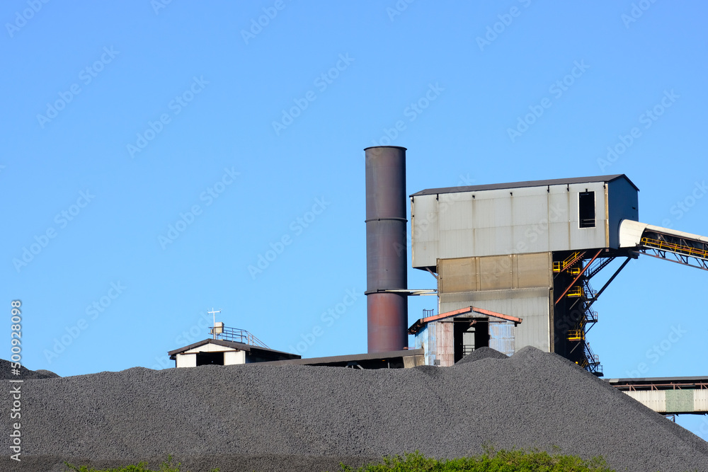 Stockfoto Industrial Photos of Coke Ovens Quenching the Coke | Adobe Stock