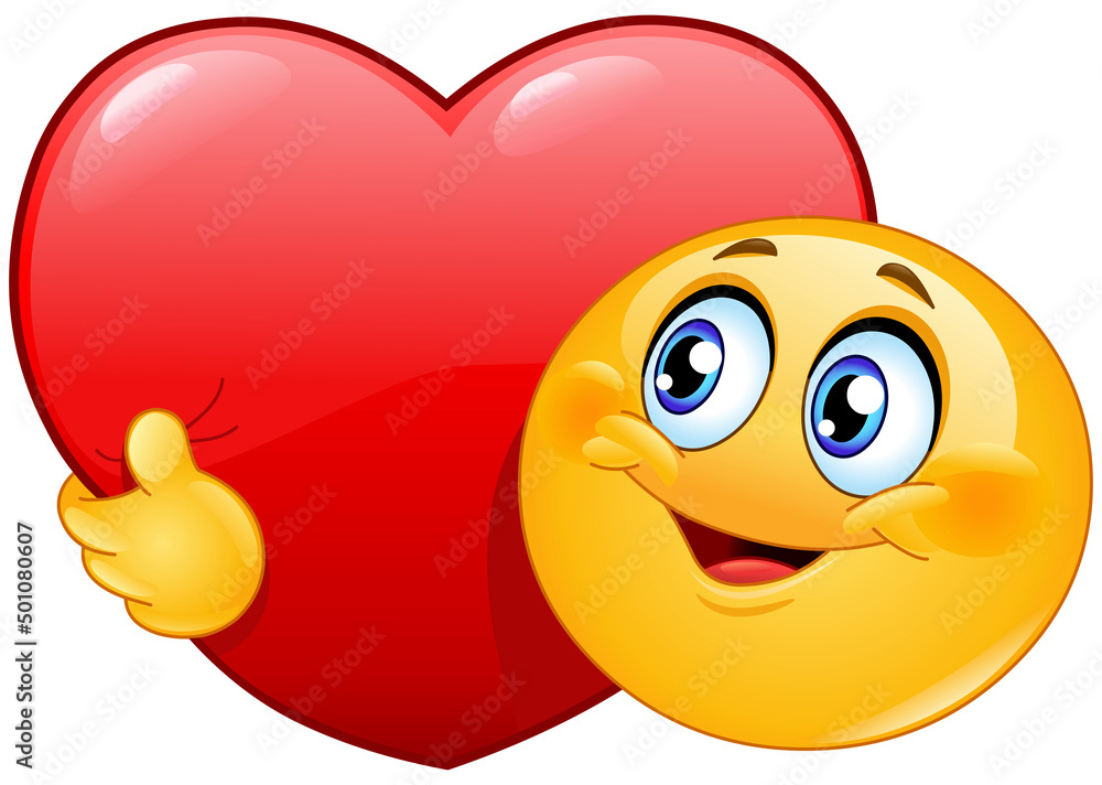 Hjerte Emoji Brunt Hjerte Gratis Vektor Emoji På Creazilla.com