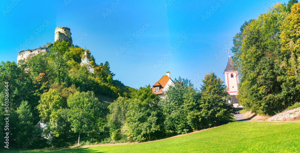 Burg Klamm Stock Photo | Adobe Stock