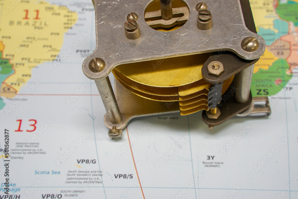 Hoogkerk, Netherlands, November 10, 2021: Tuning capacitor or Rotary ...