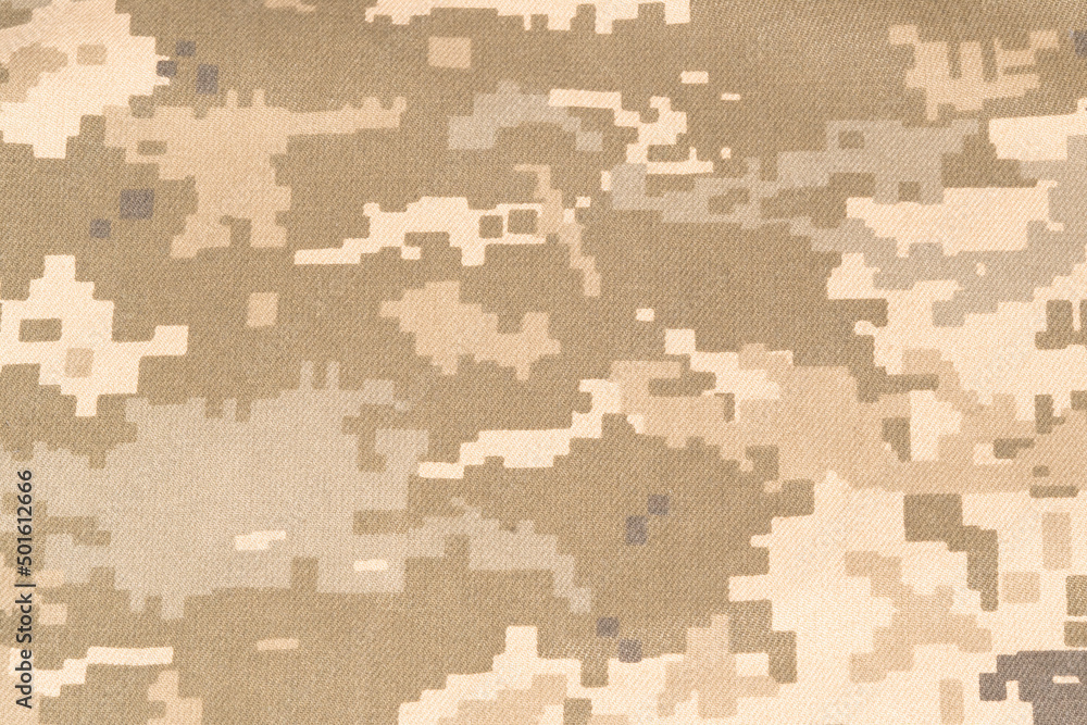 Ukrainian army pixel camouflage uniform background. Ukrainian fatigues ...