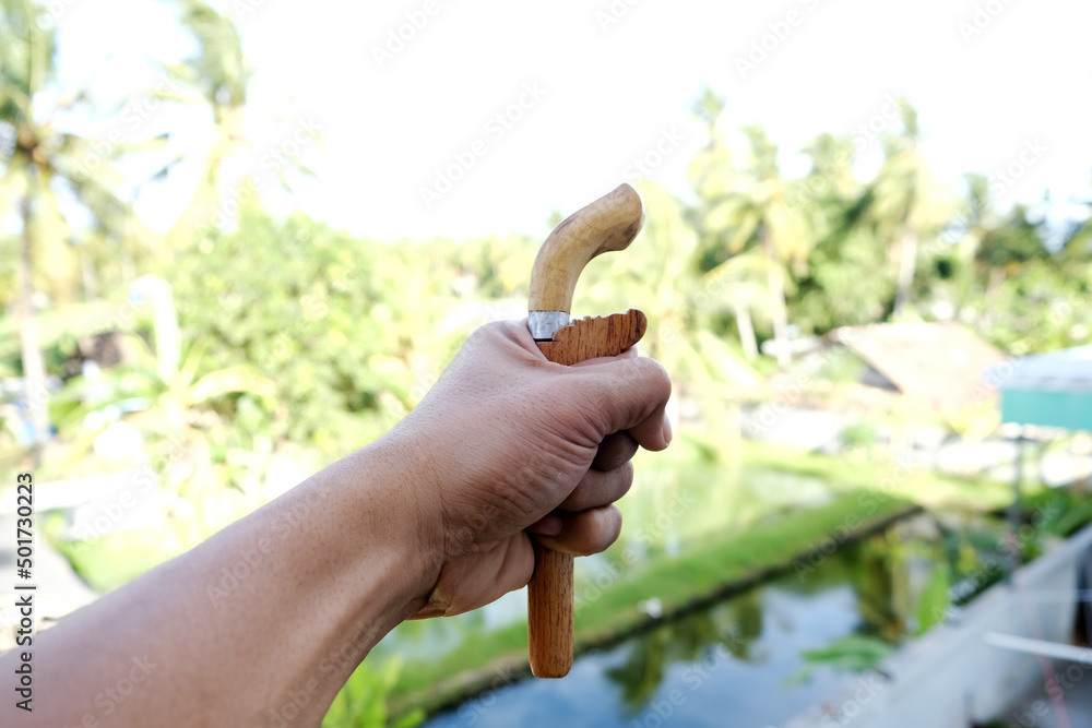 Badik is a knife or keris as a self-defense weapon developed by the ...