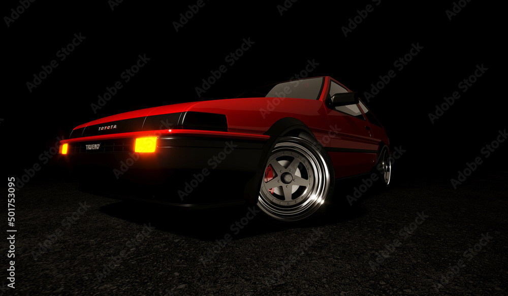 Almaty, Kazakhstan - MAY, 2021 : Toyota AE86 Sprinter Trueno popular ...