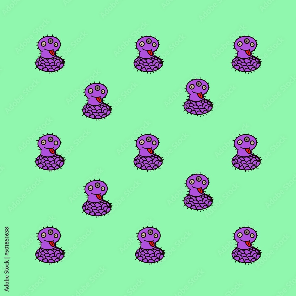 Pastel purple worm snake background, purple worm snake cartoon ...