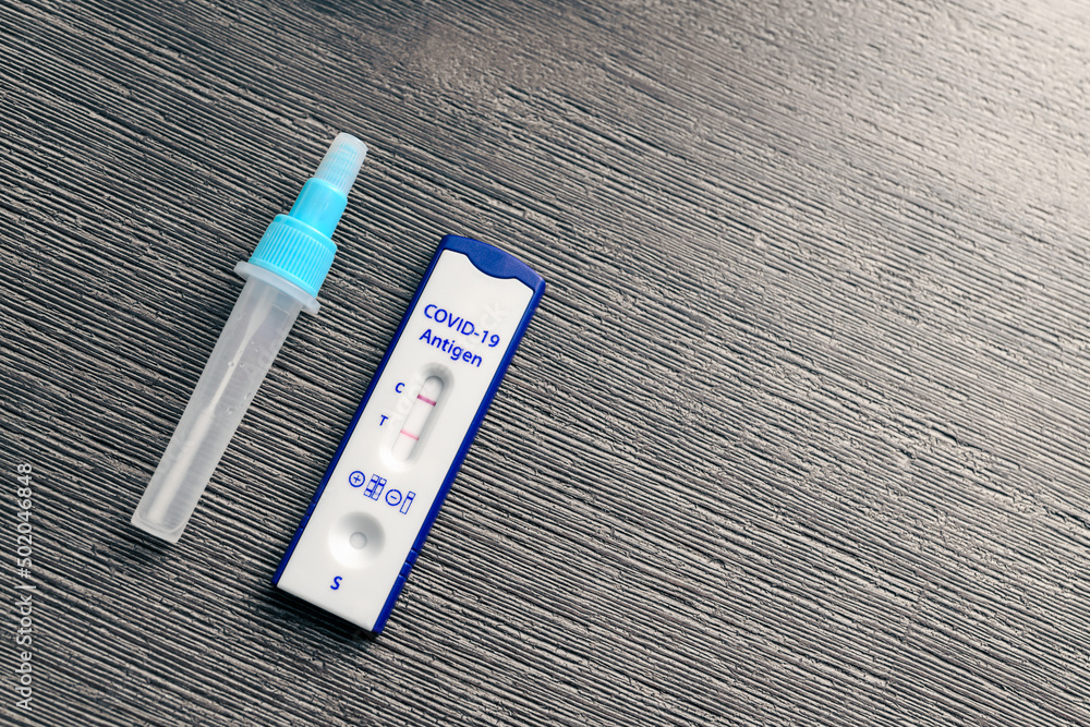 COVID-19 rapid antigen test provided by the Australian government and ...