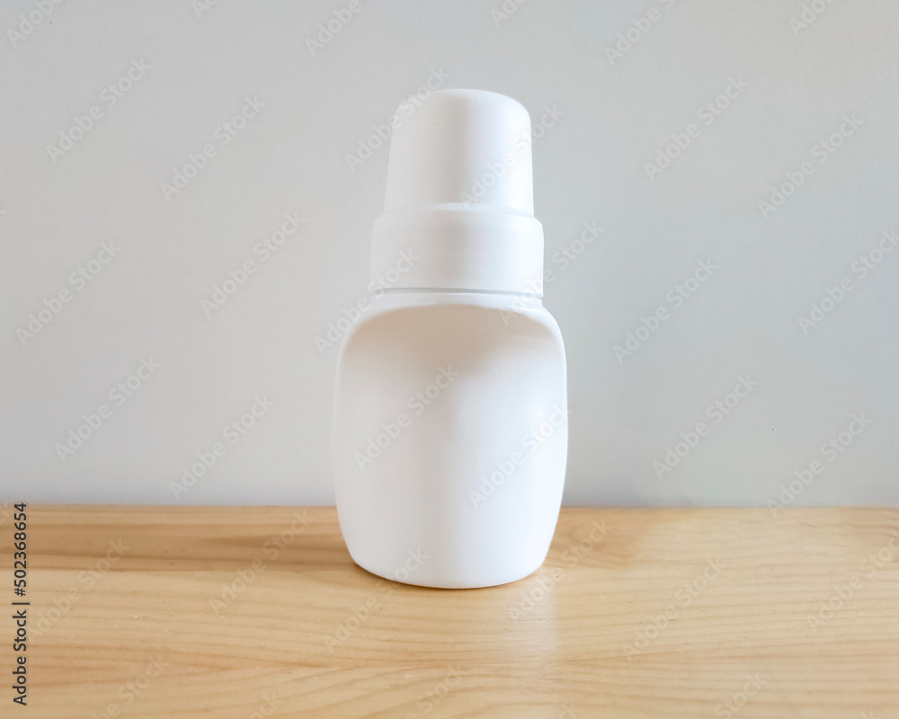 Roll-on antiperspirant deodorant container template without label Stock ...