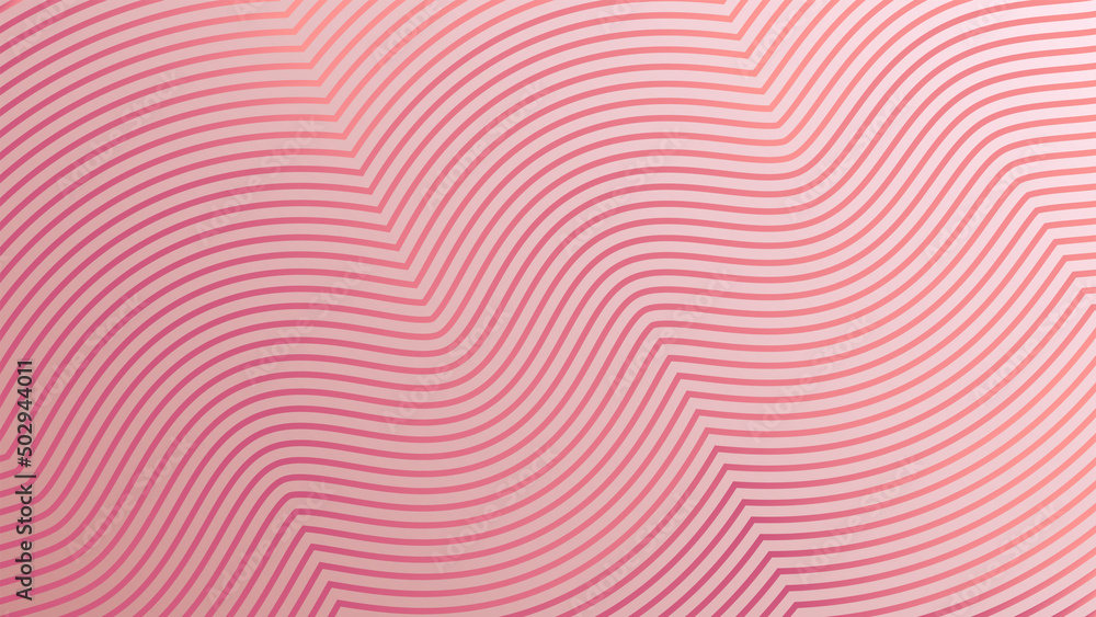 Vector background with pink wavy lines Stock Vector | Adobe Stock