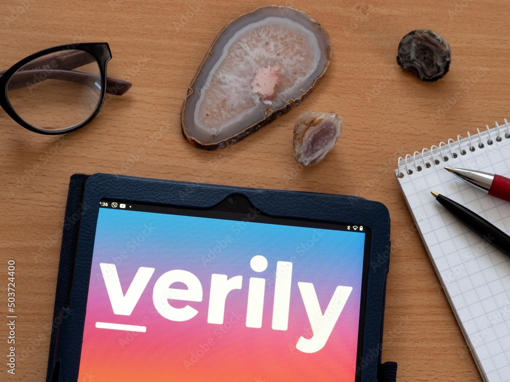 In this photo illustration Verily Life Sciences, also known as Verily ...