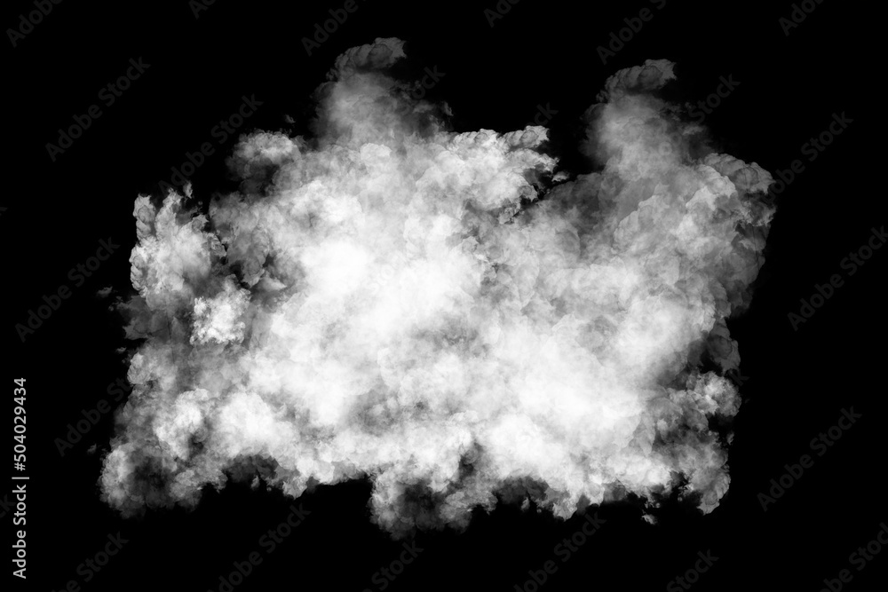 Foto de Stock Textura fondo de humo blanco sobre un fondo negro liso y ...
