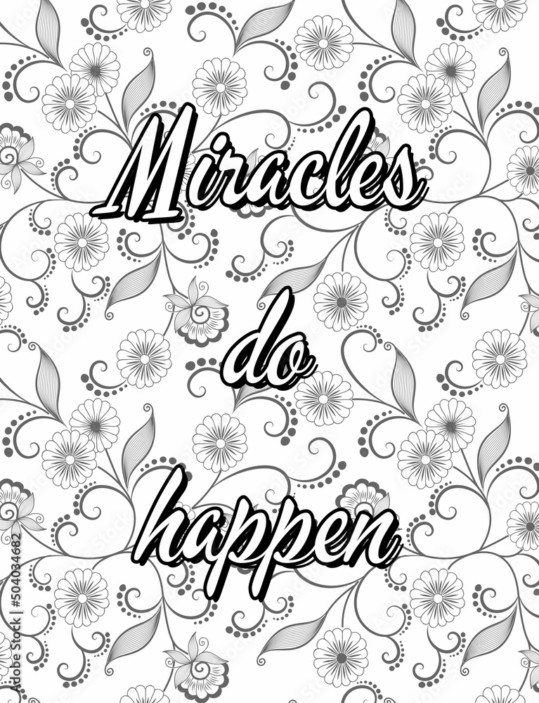 Inspirational Motivational quotes coloring pages, positive Affirmations ...
