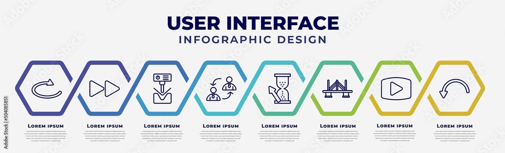vector infographic design template with icons and 8 options or steps ...
