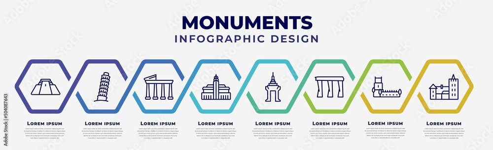 vector infographic design template with icons and 8 options or steps ...