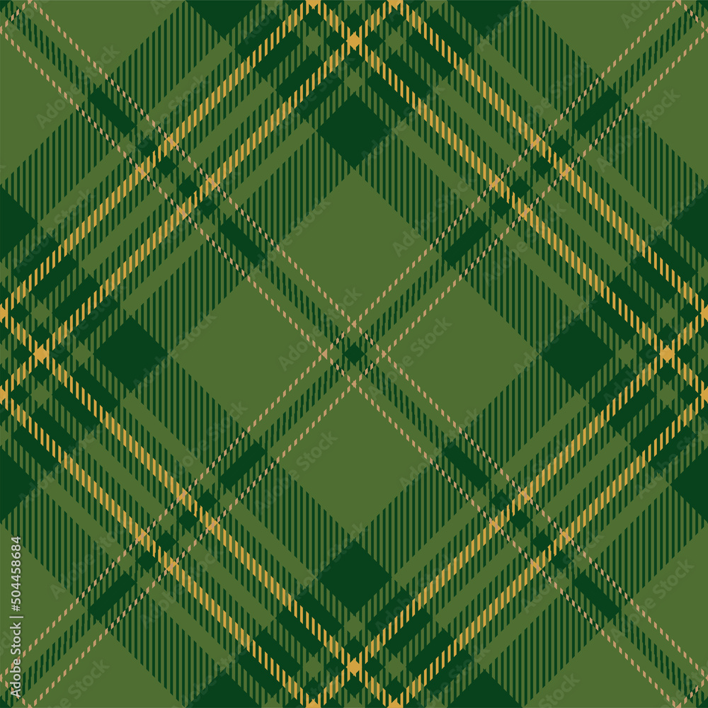 Green and yellow argyle tartan plaid. Scottish pattern fabric swatch ...