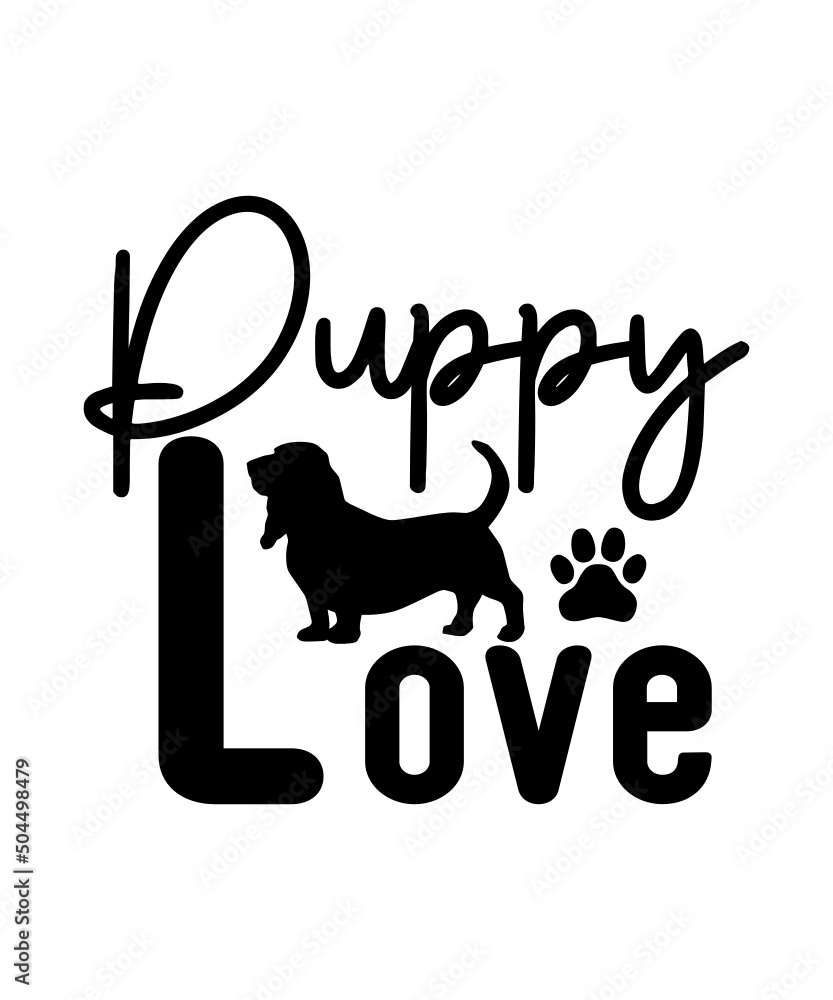 Vettoriale stock di Dog SVG Bundle, Dog Lover SVG file for Cricut, Dog ...