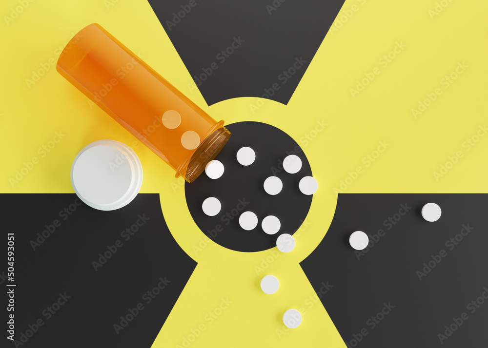 Anti-Radiation Pills, Iodine tablets, tablets for radiation protection ...