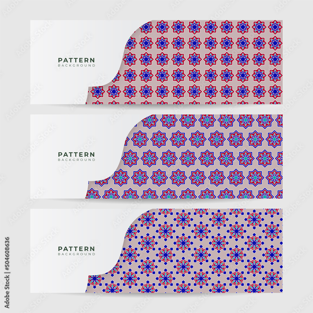 Islamic Arabic Green Luxury Arabesque Pattern Background with Elegant ...